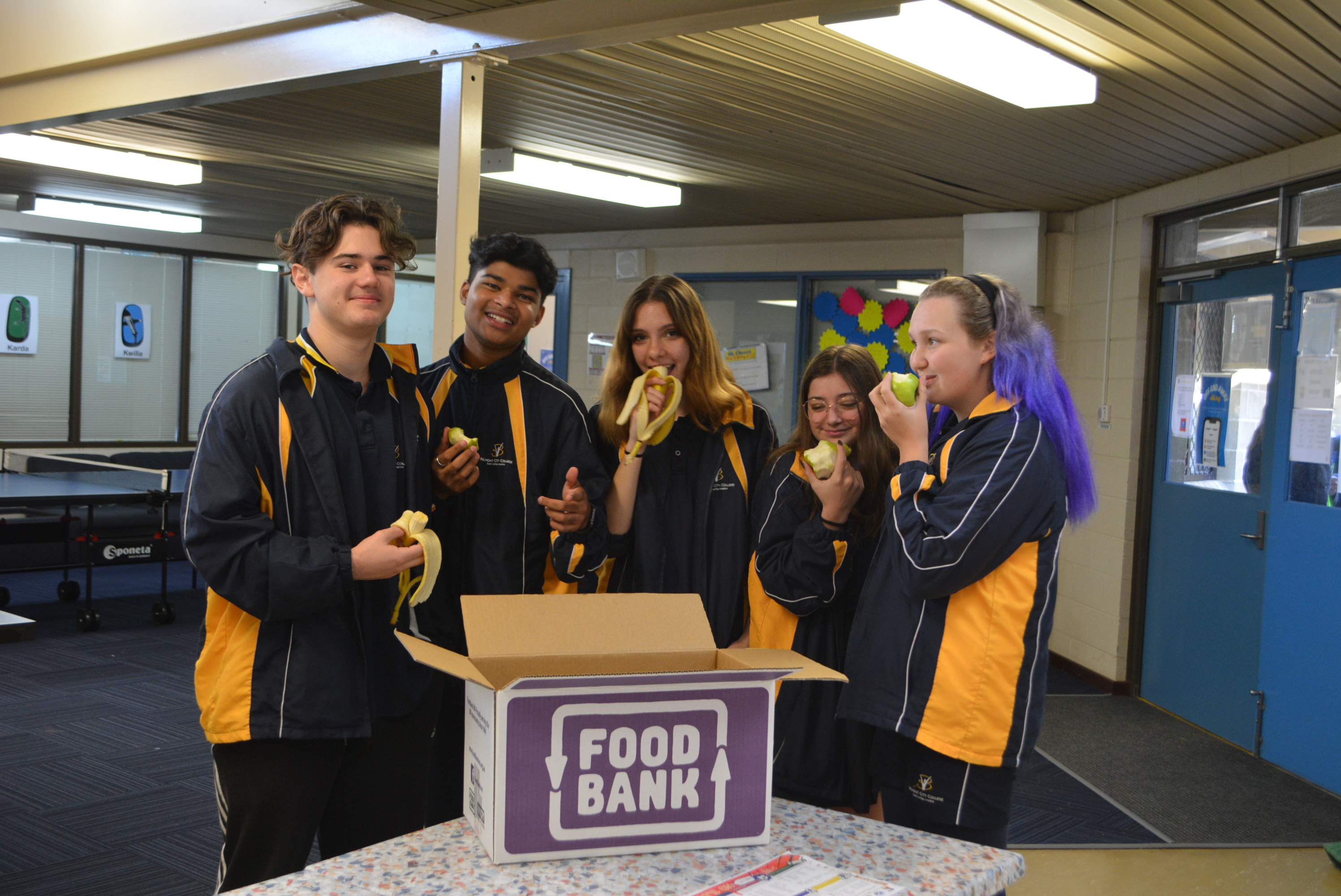 Variety, Foodbank address poverty among school kids