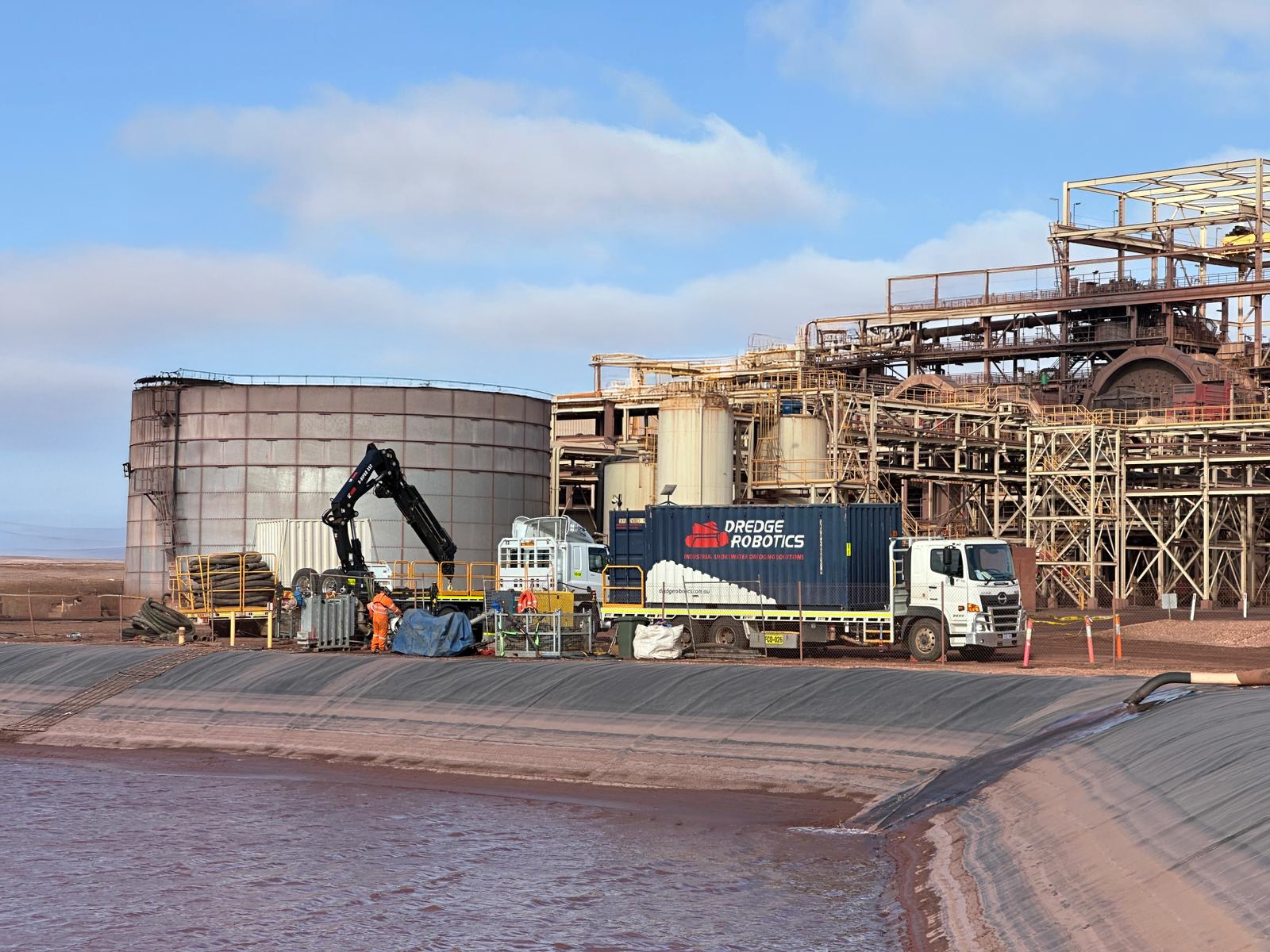 Dredge does the dirty work, makes it pay